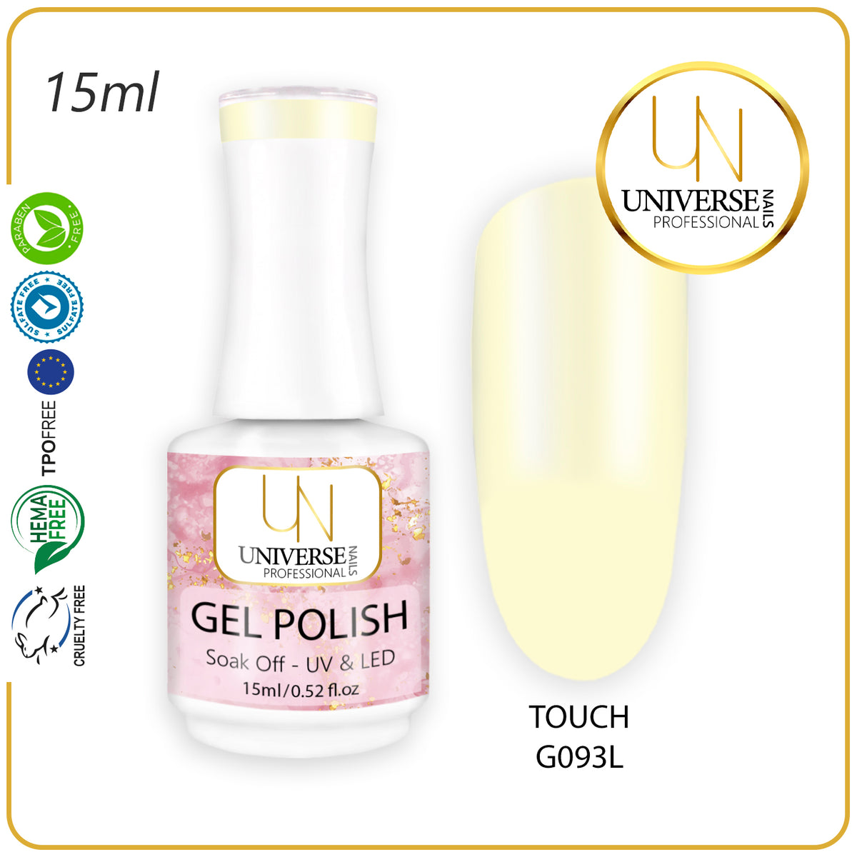 Gel Polish TOUCH 15ml